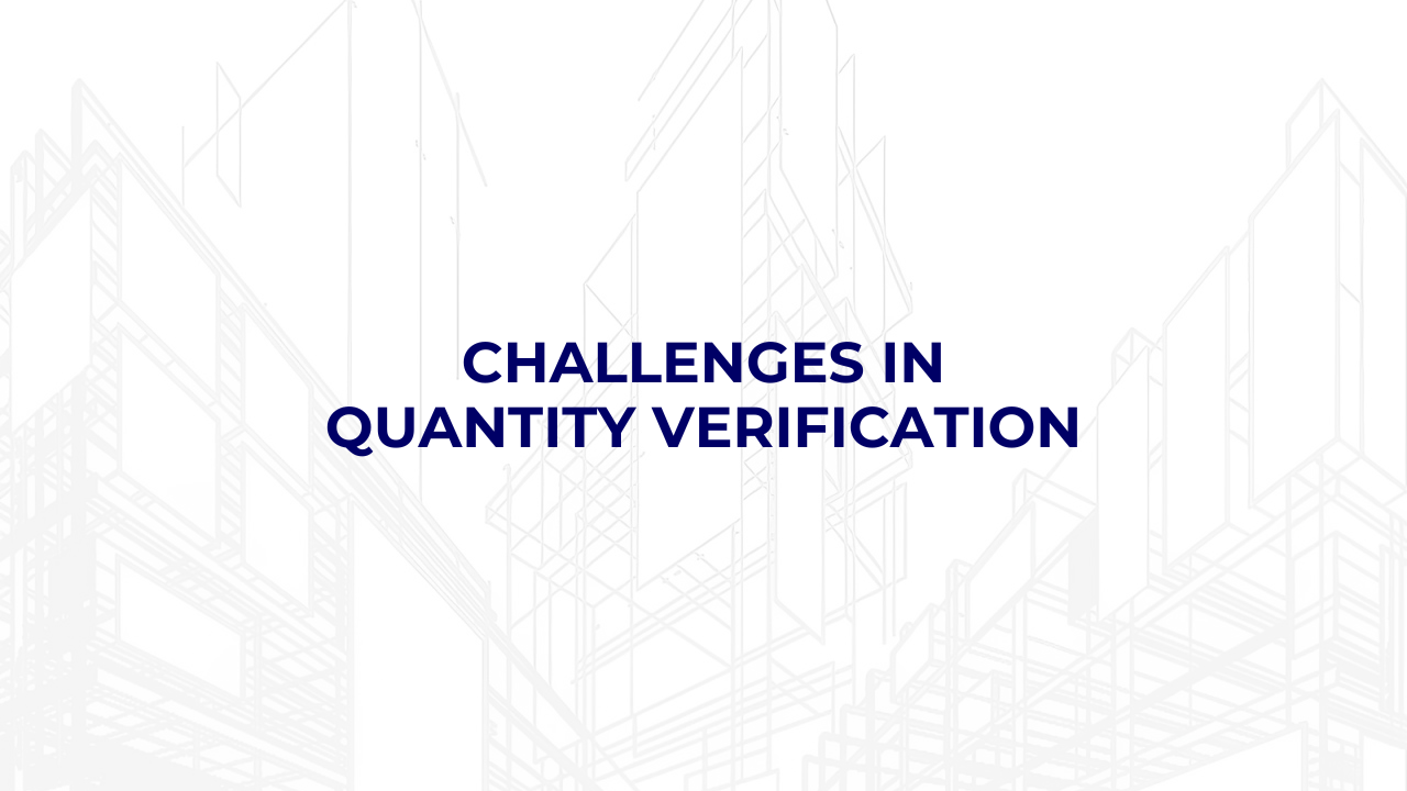 Quantity Verification in the Civil Construction Industry - EZYPRO