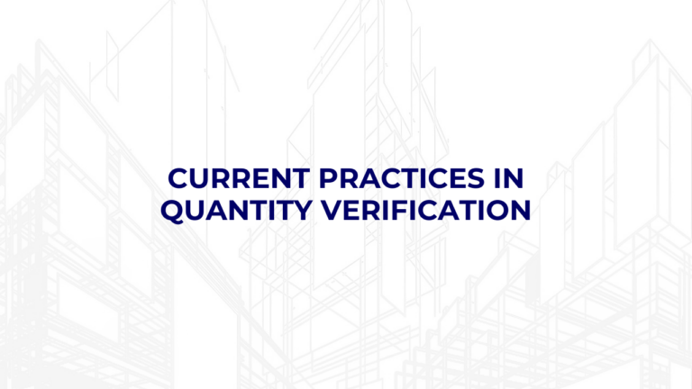 Quantity Verification in the Civil Construction Industry - EZYPRO