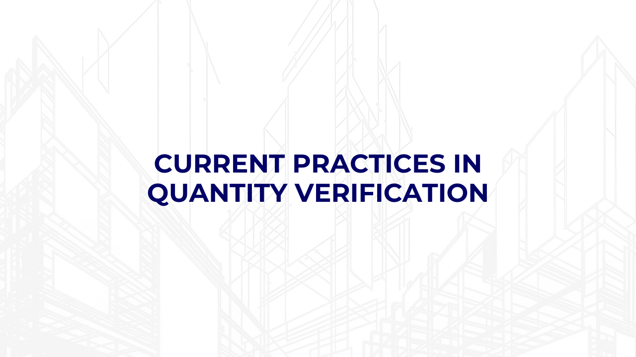 Quantity Verification in the Civil Construction Industry - EZYPRO