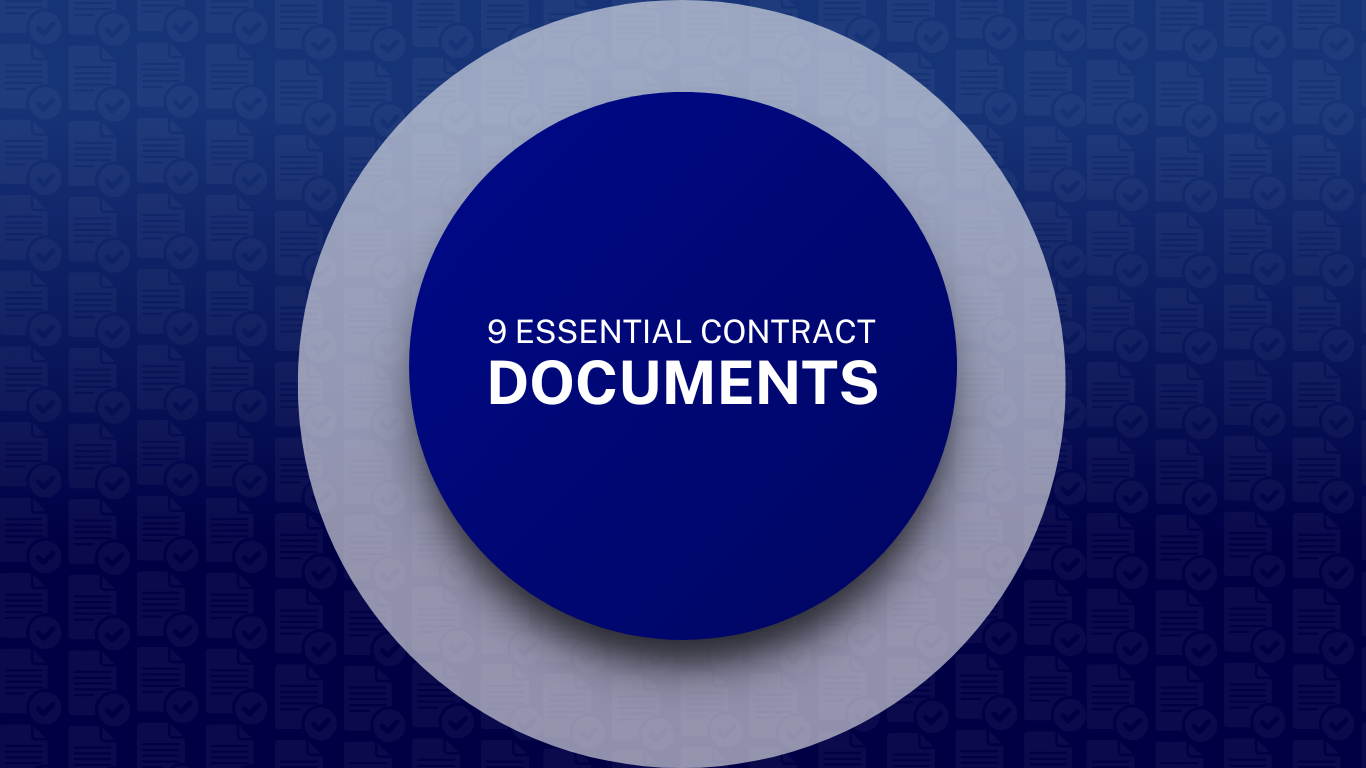 9 Key Elements of a Construction Contract Documents | EZYPRO